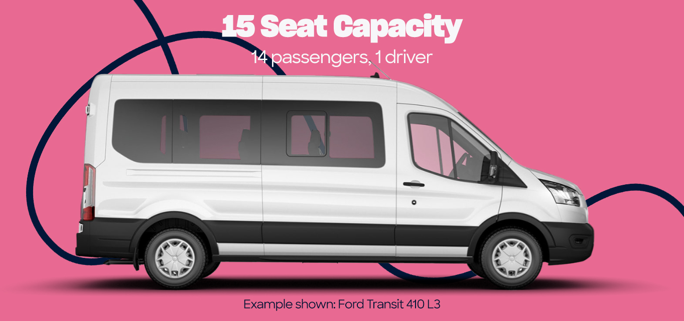 15 Seater Minibus Lease | Jurni