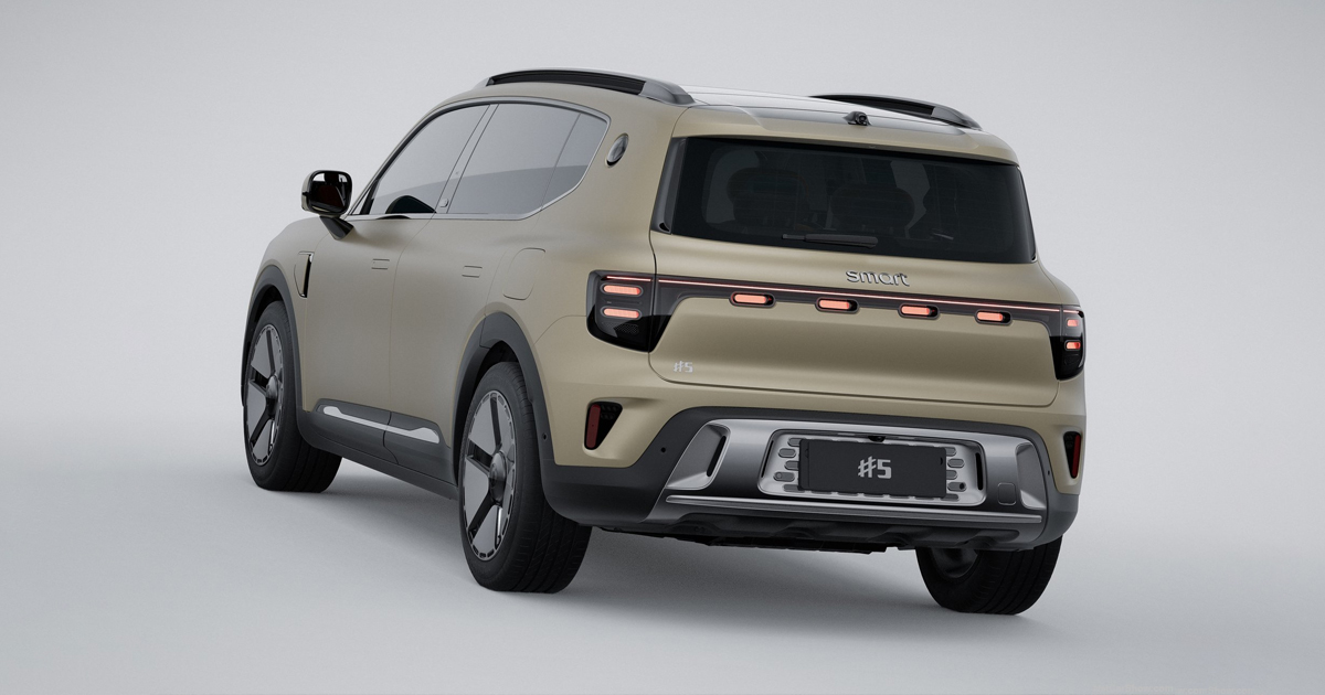 Smart #5 Revealed as Brand’s Biggest Car | Jurni