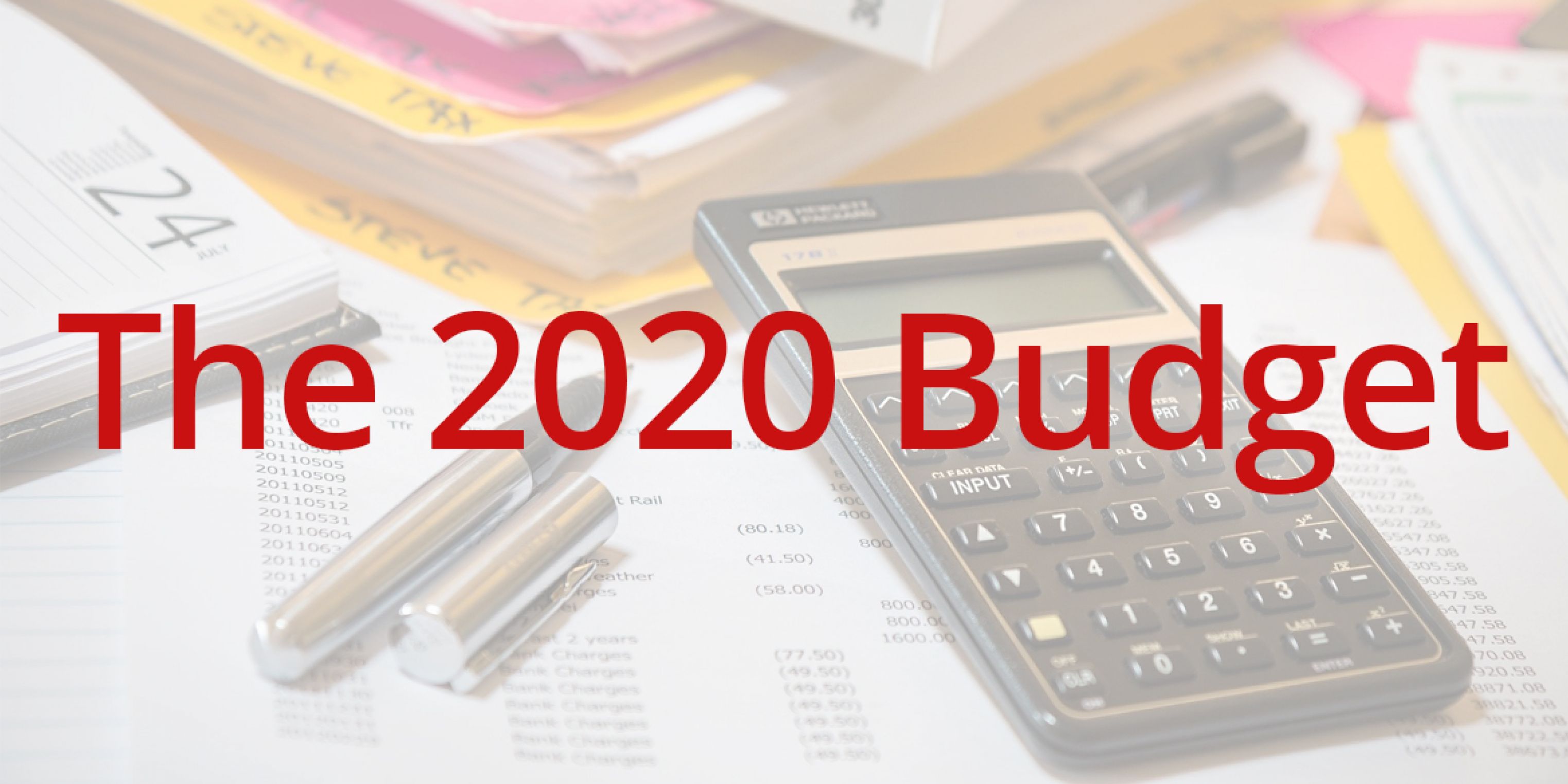 The 2020 Budget | Jurni