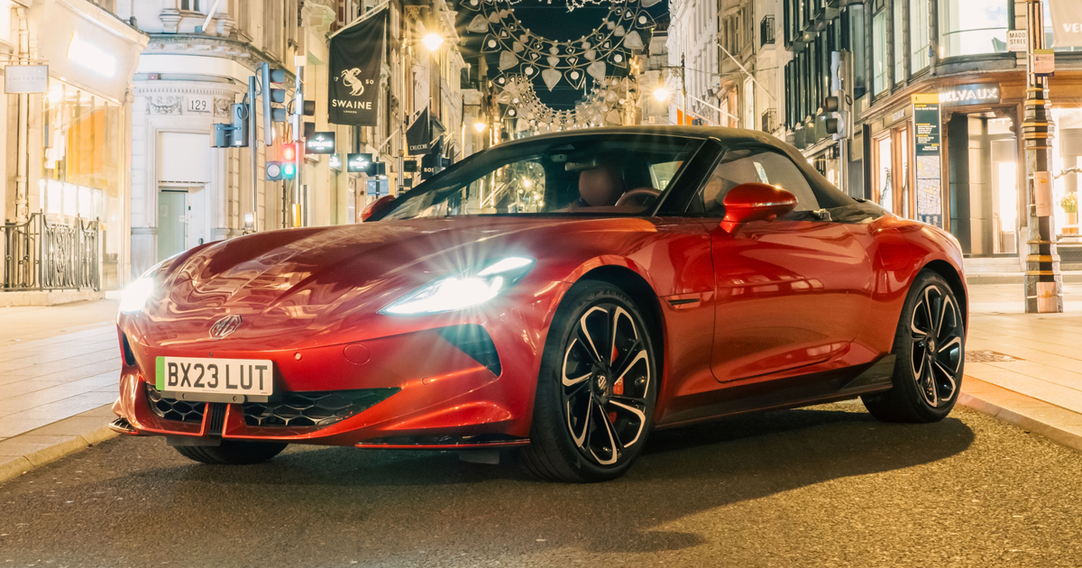 MG Stages London Unveiling of Upcoming Cyberster EV | Jurni