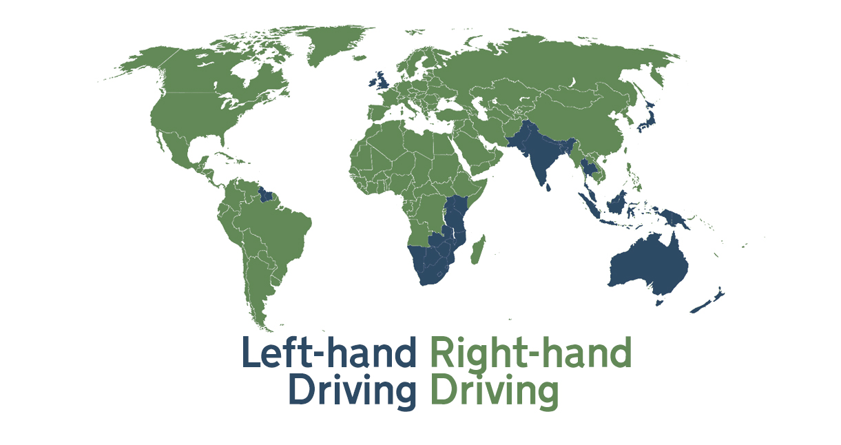 Left Hand Drive Countries Which Countries Drive On The Left Hand Side?